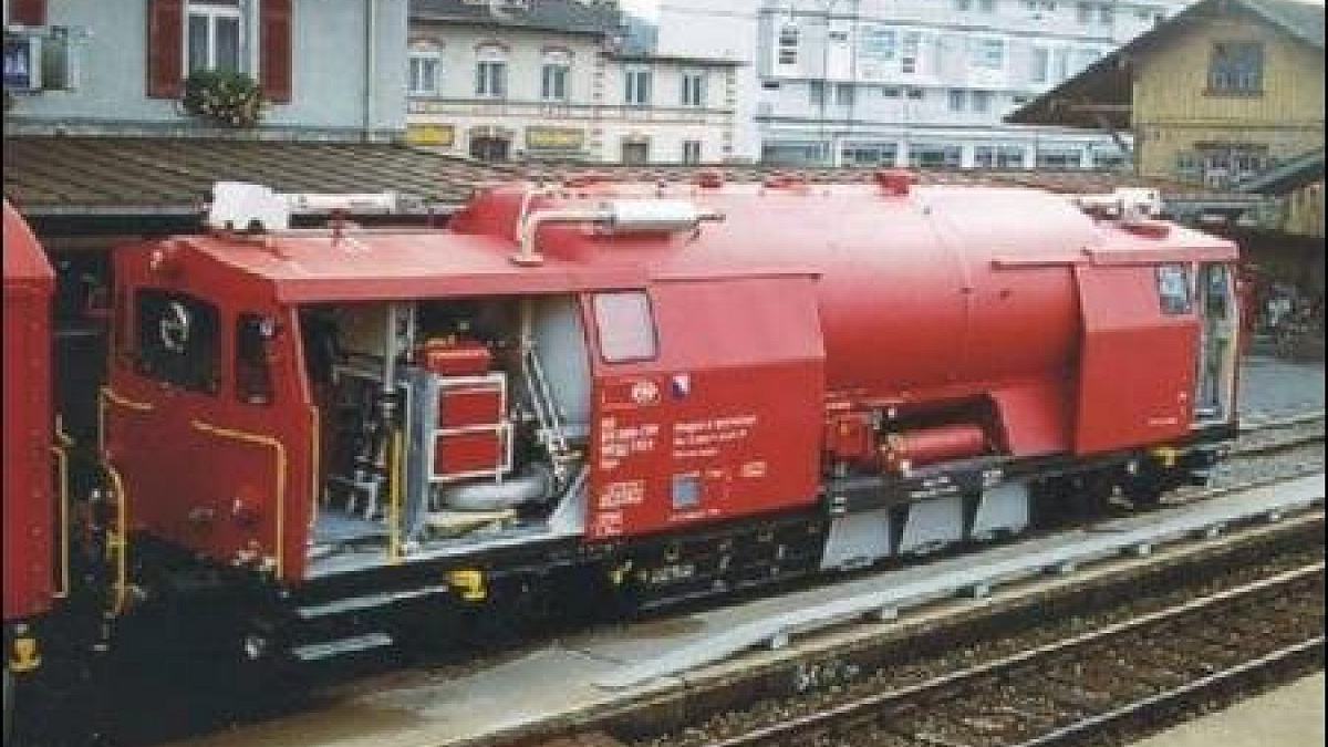 SBB Lösch-und Rettungszug Bern | POŽÁRY.cz - ohnisko žhavých zpráv ...
