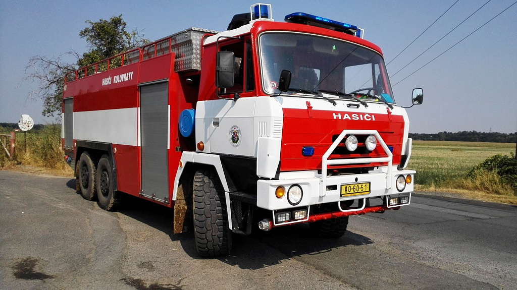 Jednotky HZS Praha stanice 4 a SDH Kolovraty, Dubeč, Horní… | POŽÁRY.cz ...