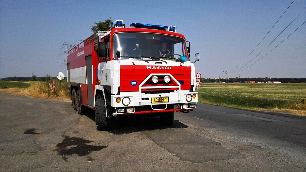 Jednotky HZS Praha stanice 4 a SDH Kolovraty, Dubeč, Horní… | POŽÁRY.cz ...