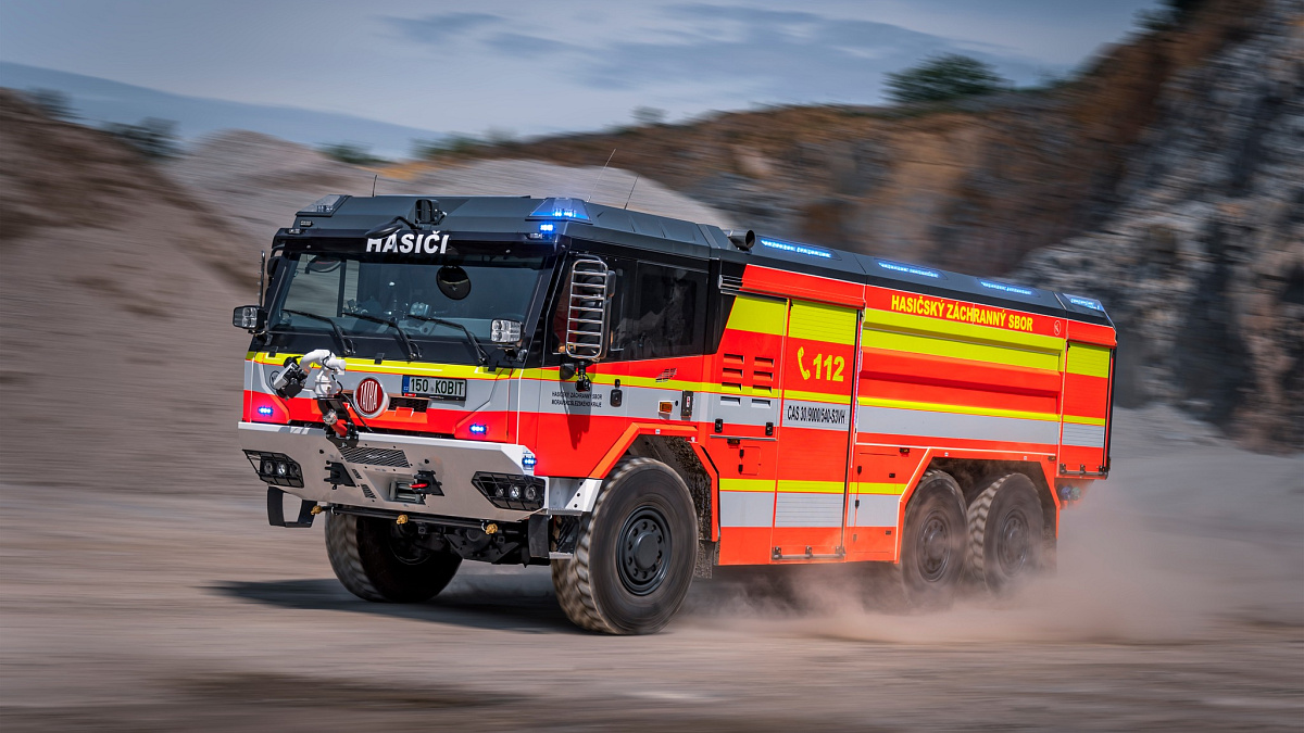 Firma KOBIT představila svou první Tatru Force třetí generace, prototyp ...