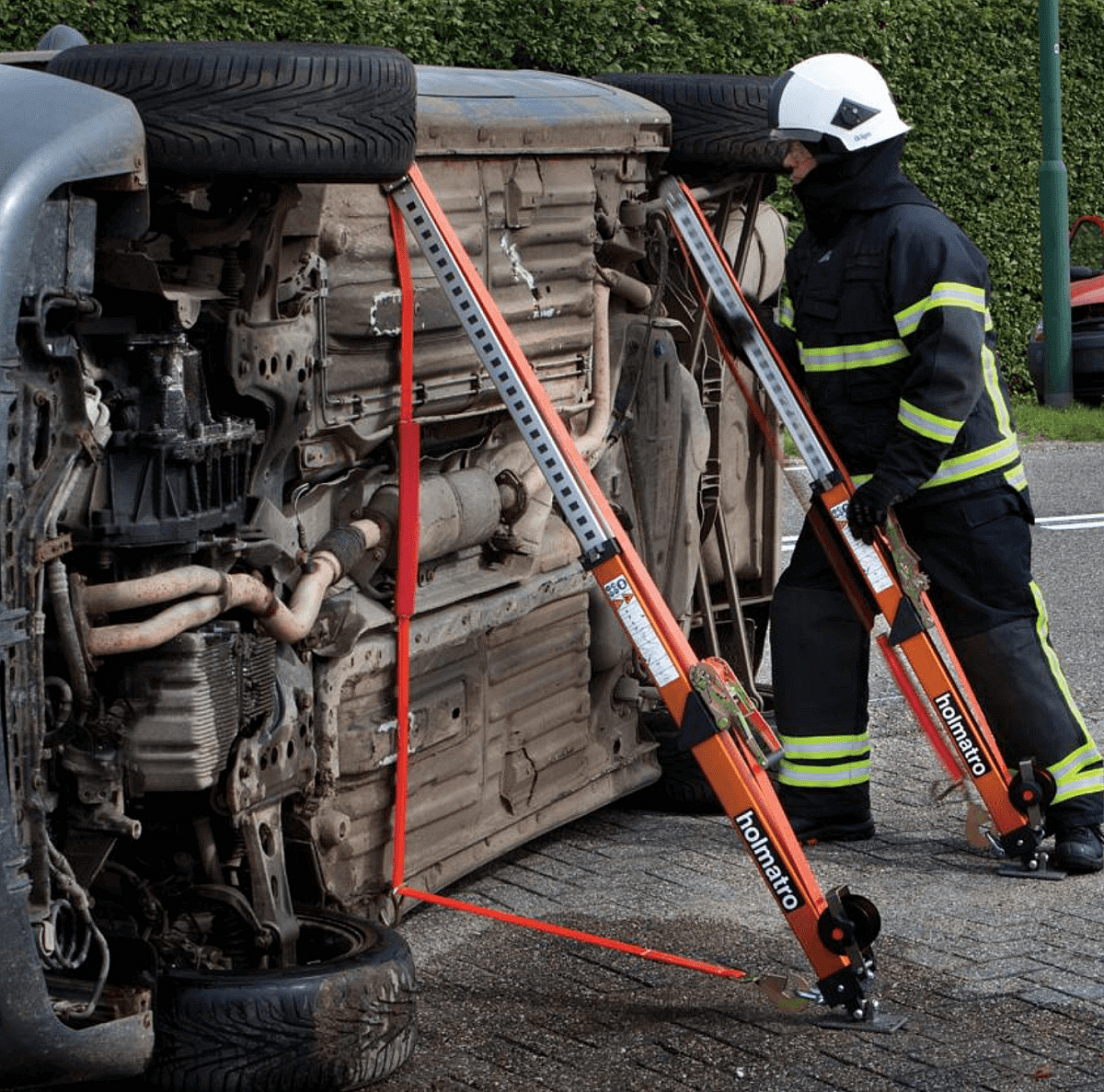 predáme 2ks Holmatro V-Strut , stabilizačné tyče, pre okamžitú ...